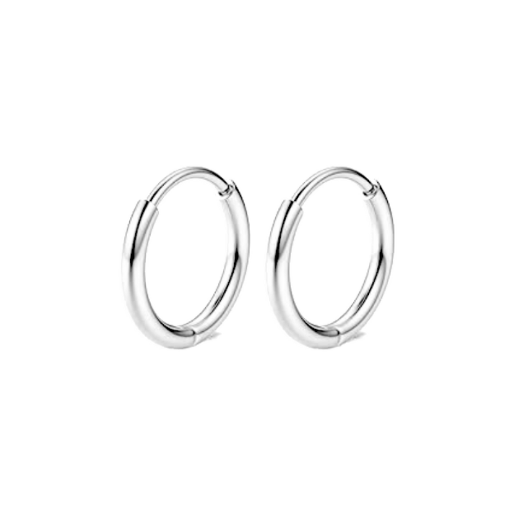 Silver Hoops – The Earring Collective